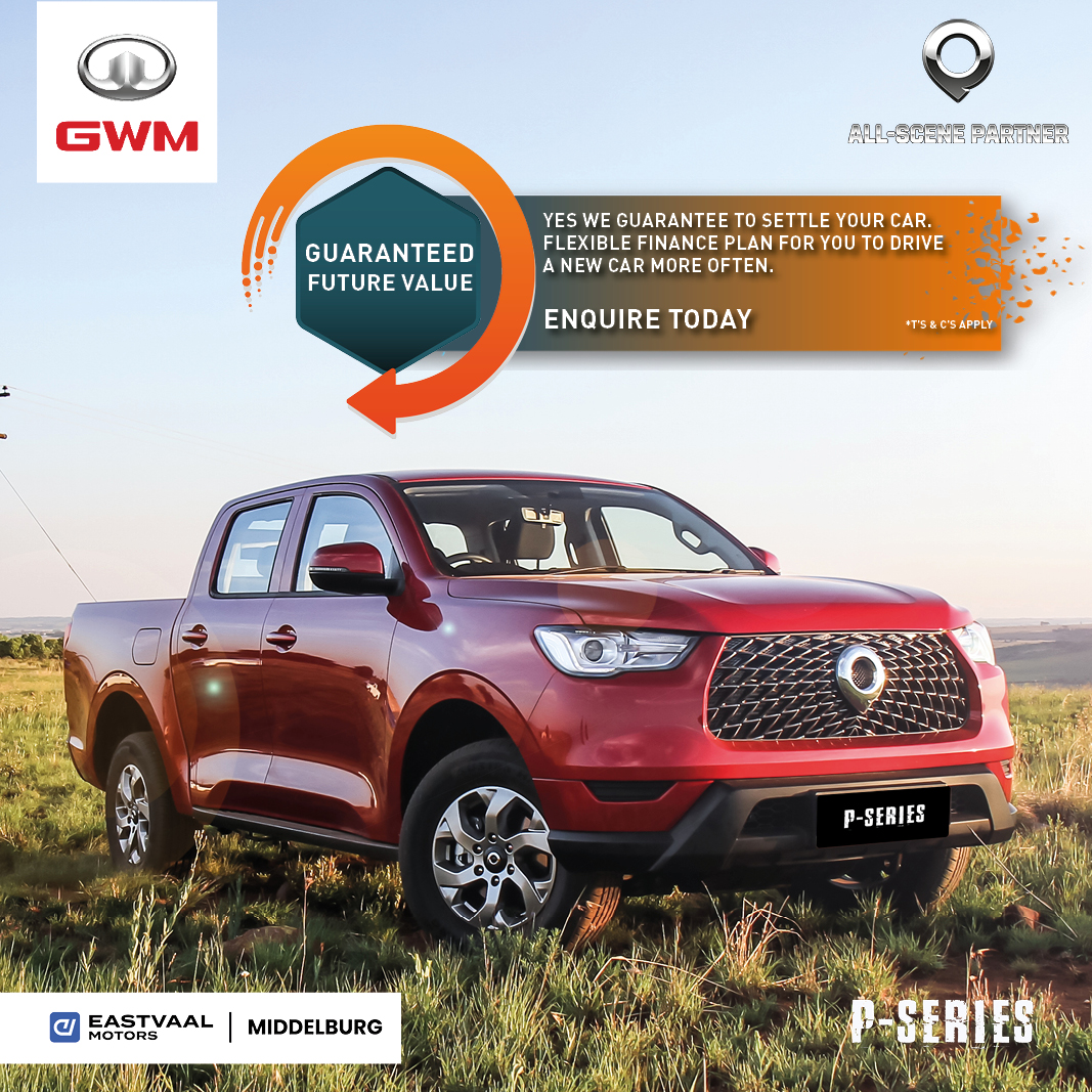 Eastvaal Middelburg GWM • Trusted GWM Middelburg dealership.