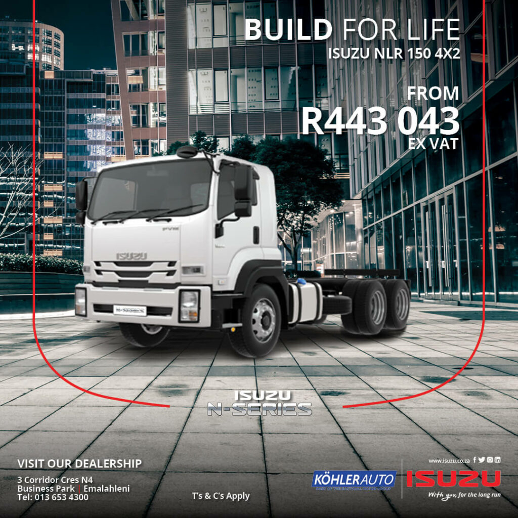 Köhler Auto Isuzu Witbank • Eastvaal Motors