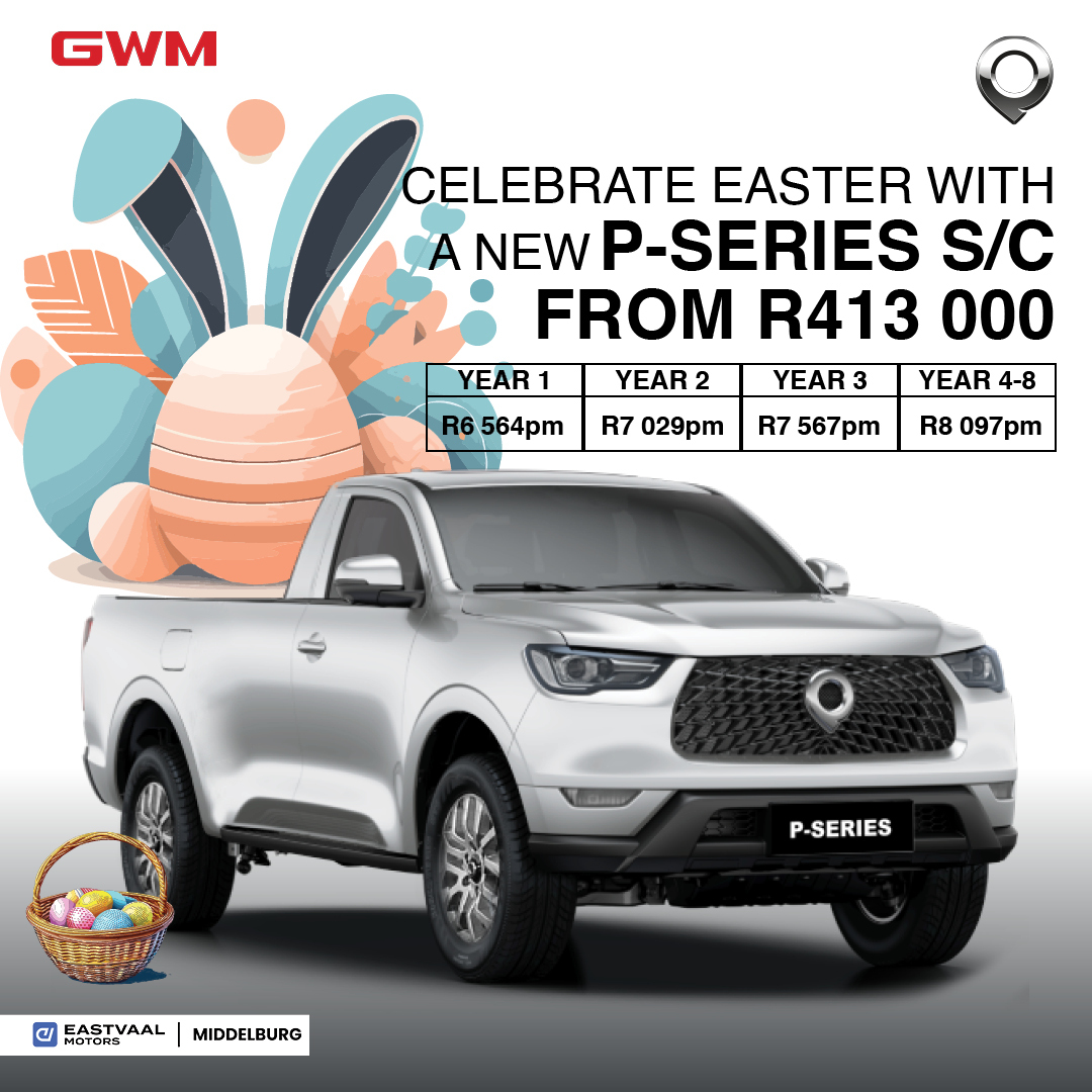 Eastvaal Middelburg GWM • Trusted GWM Middelburg dealership.