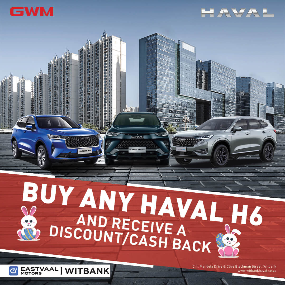 Eastvaal Motor City Witbank Haval • Trusted Haval Witbank dealership.