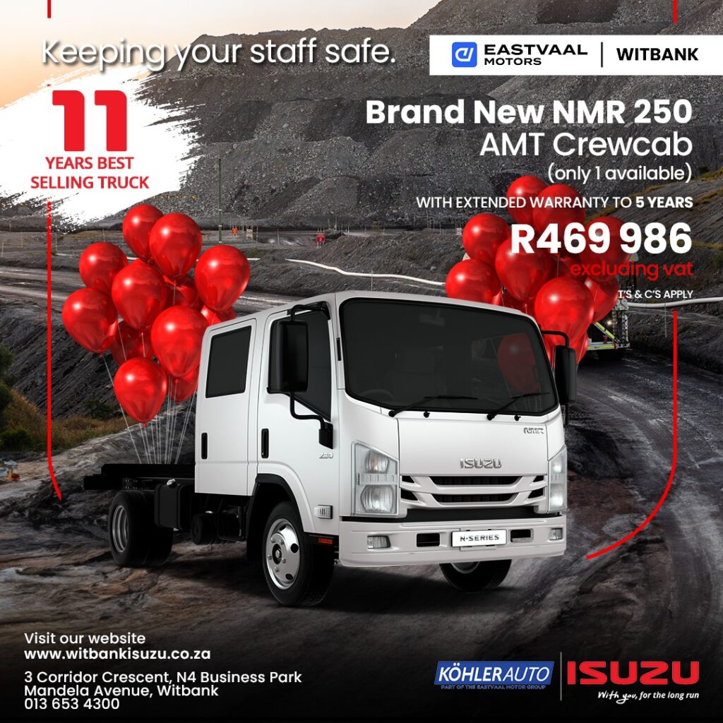 Köhler Auto Isuzu Witbank • Eastvaal Motors