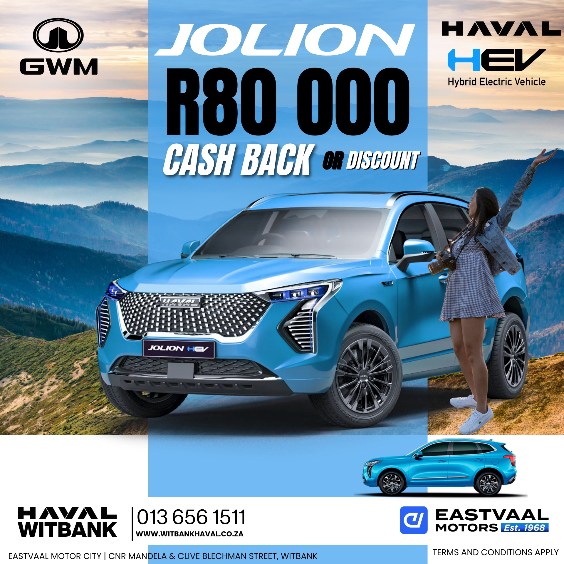Eastvaal Motor City Witbank Haval • Trusted Haval Witbank dealership.