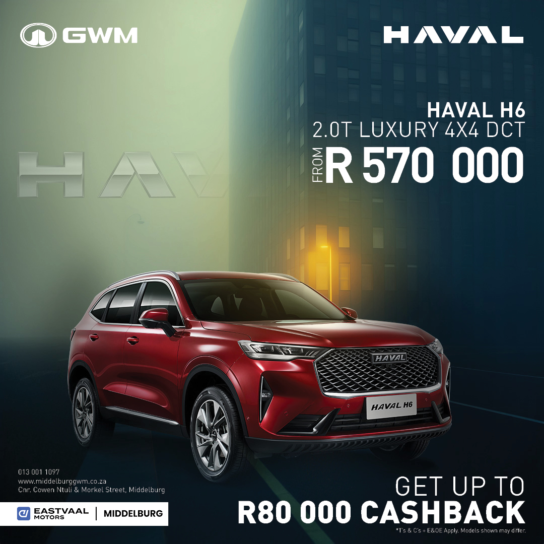 Eastvaal Middelburg Haval • Trusted Haval Middelburg dealership.