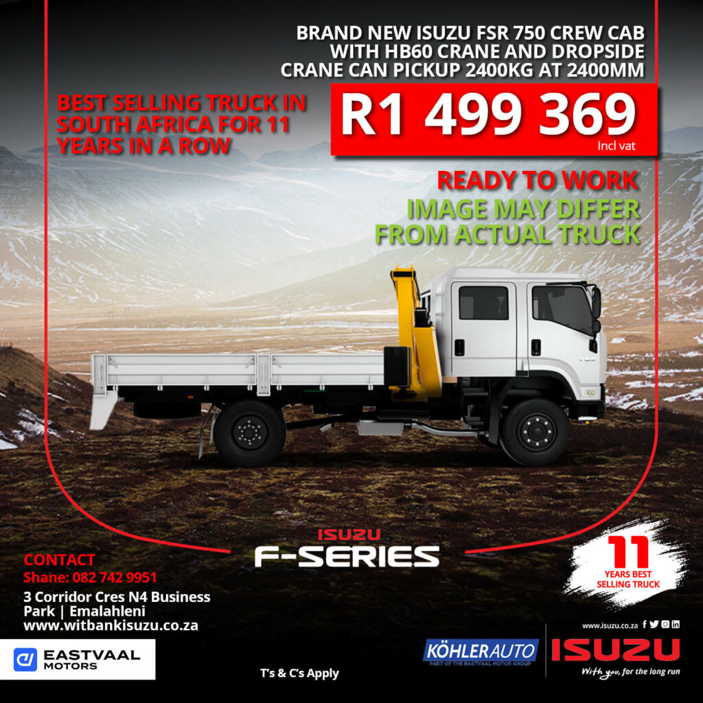 Köhler Auto Isuzu Witbank • Eastvaal Motors
