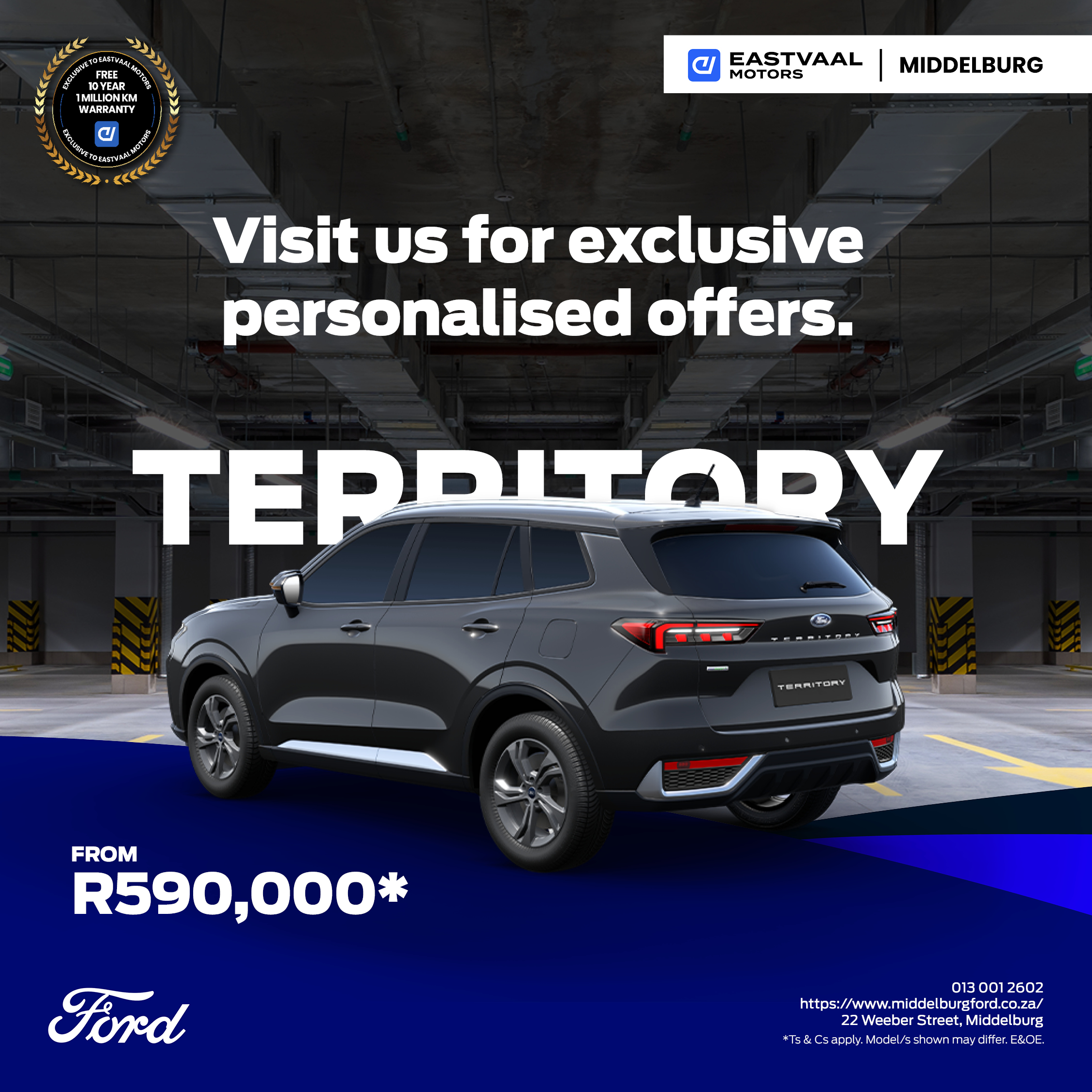 Eastvaal Middelburg Ford • Trusted Ford Middelburg dealership.