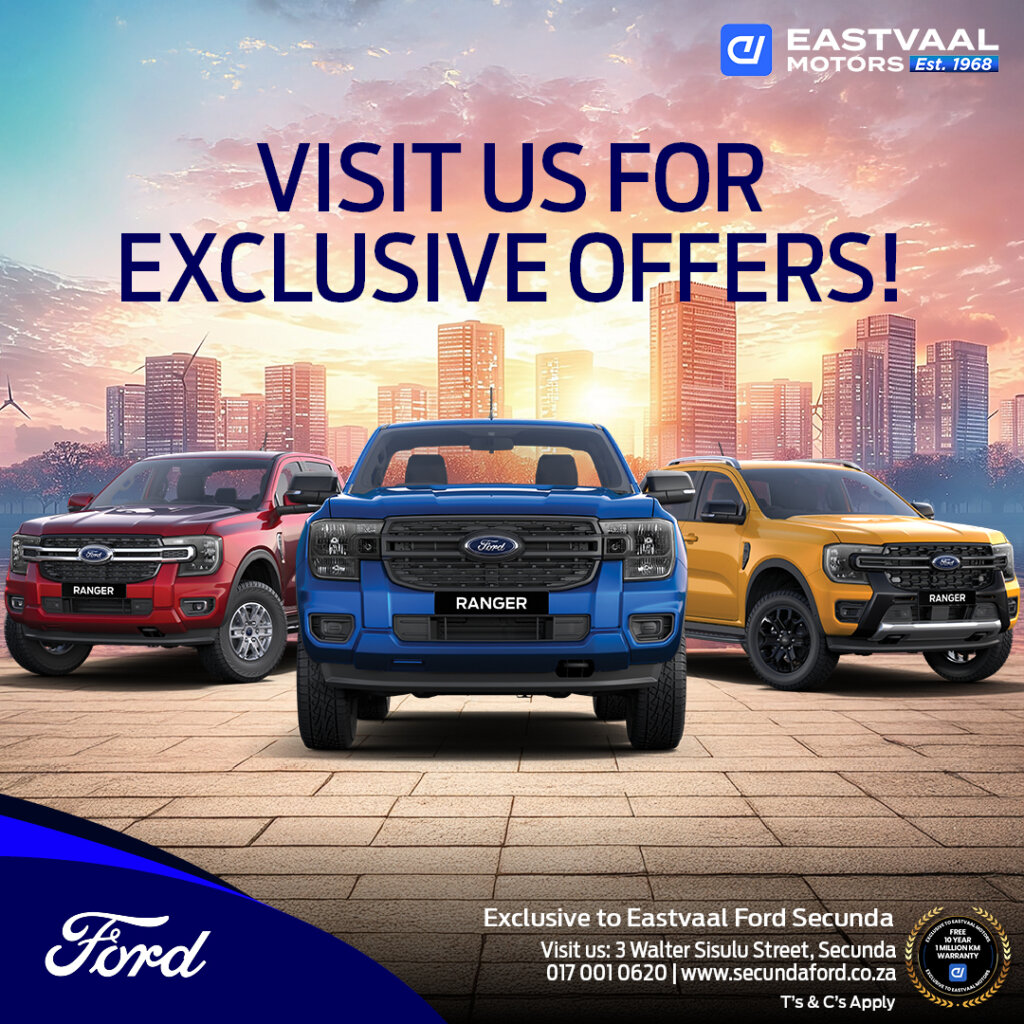 Eastvaal Secunda Ford • Eastvaal Motors